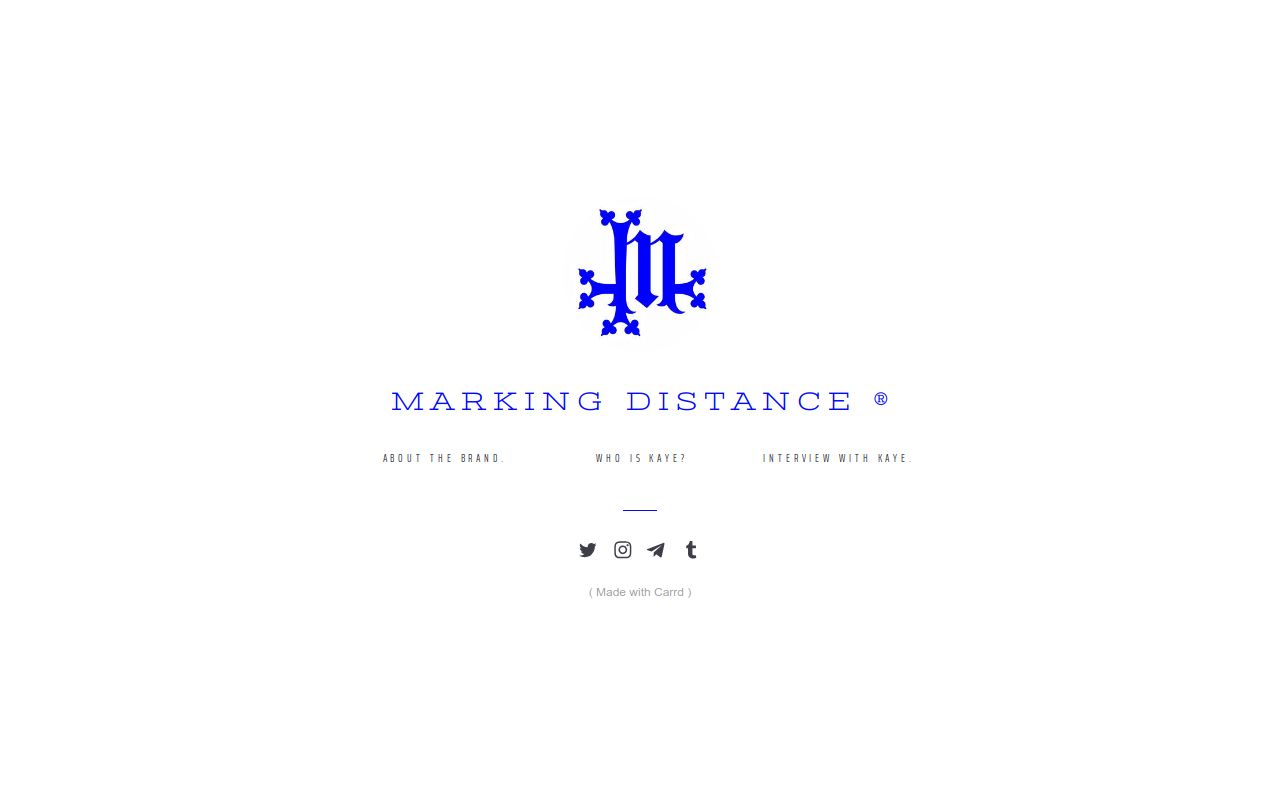 markingdistance